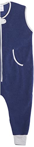 baby deedee Fleece Sack with Feet, Sleep Kicker, Toddler Wearable Blanket Sleeper, Navy, 2-4T (Pack of 1)
