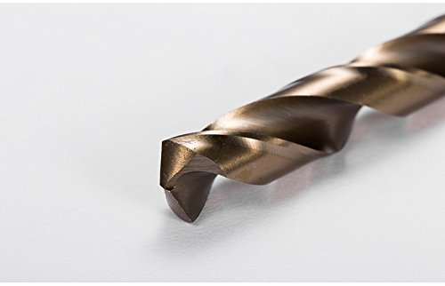 BEILI TOOLS HSS M35 Cobalt Twist Drill Bits, Pack of 5 (12.7mm, 1/2")