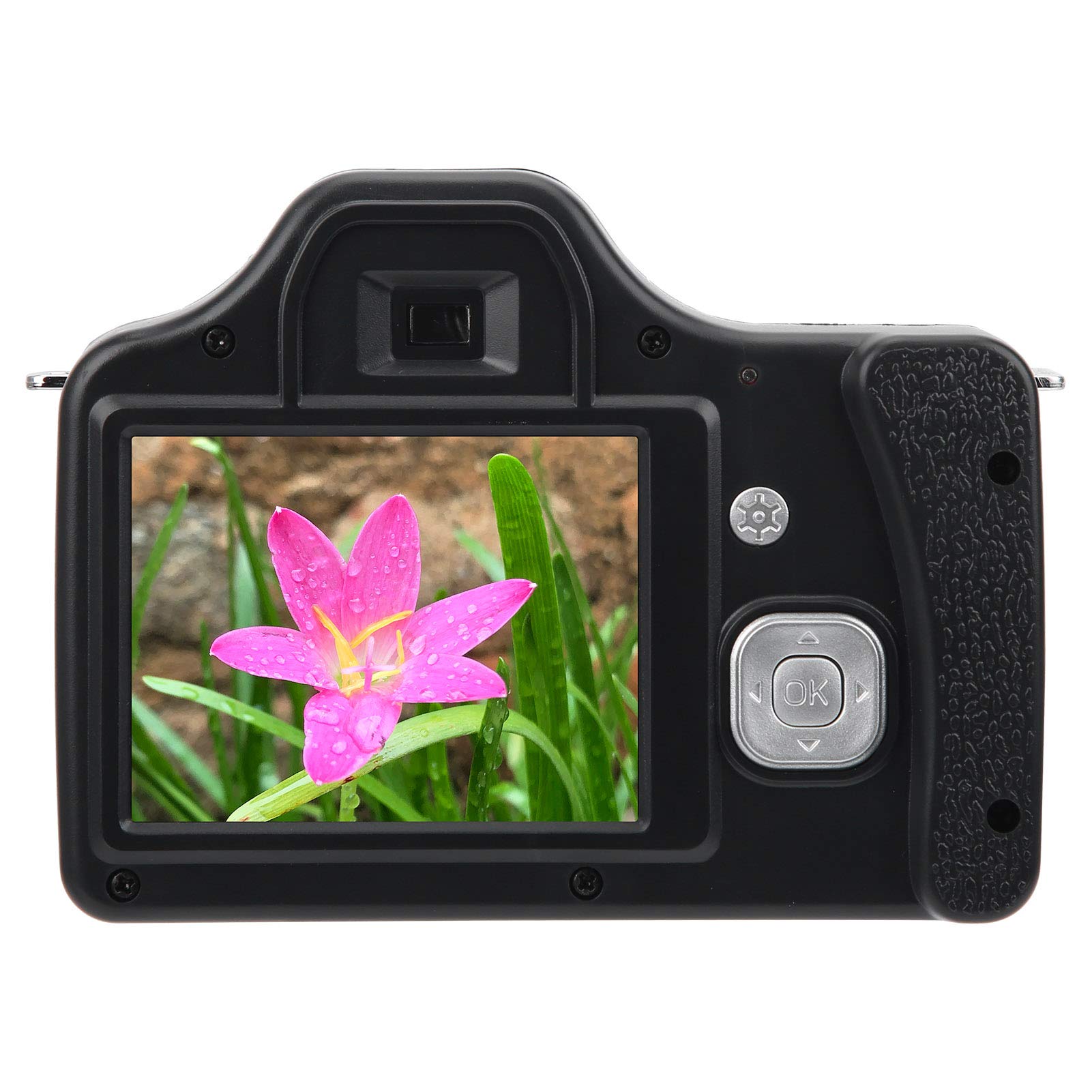 3.0 in TFTLCD 32G PortableDigital Camera with a USB Cable,18x Digital Zoom,Long Length,Supports for 24MP Photo Shooting(Black) (Standard Edition + Wide Angle Lens)