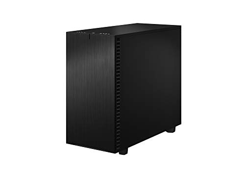 Fractal Design Define 7 Black Brushed Aluminum/Steel E-ATX Silent Modular Dark Tempered Glass Window Mid Tower Computer Case