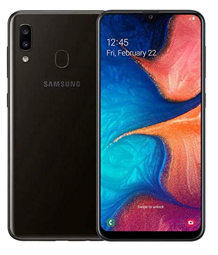 SAMSUNG Galaxy A20 6.4" 32GB GSM Unlocked 4G LTE Android Smartphone (Black)