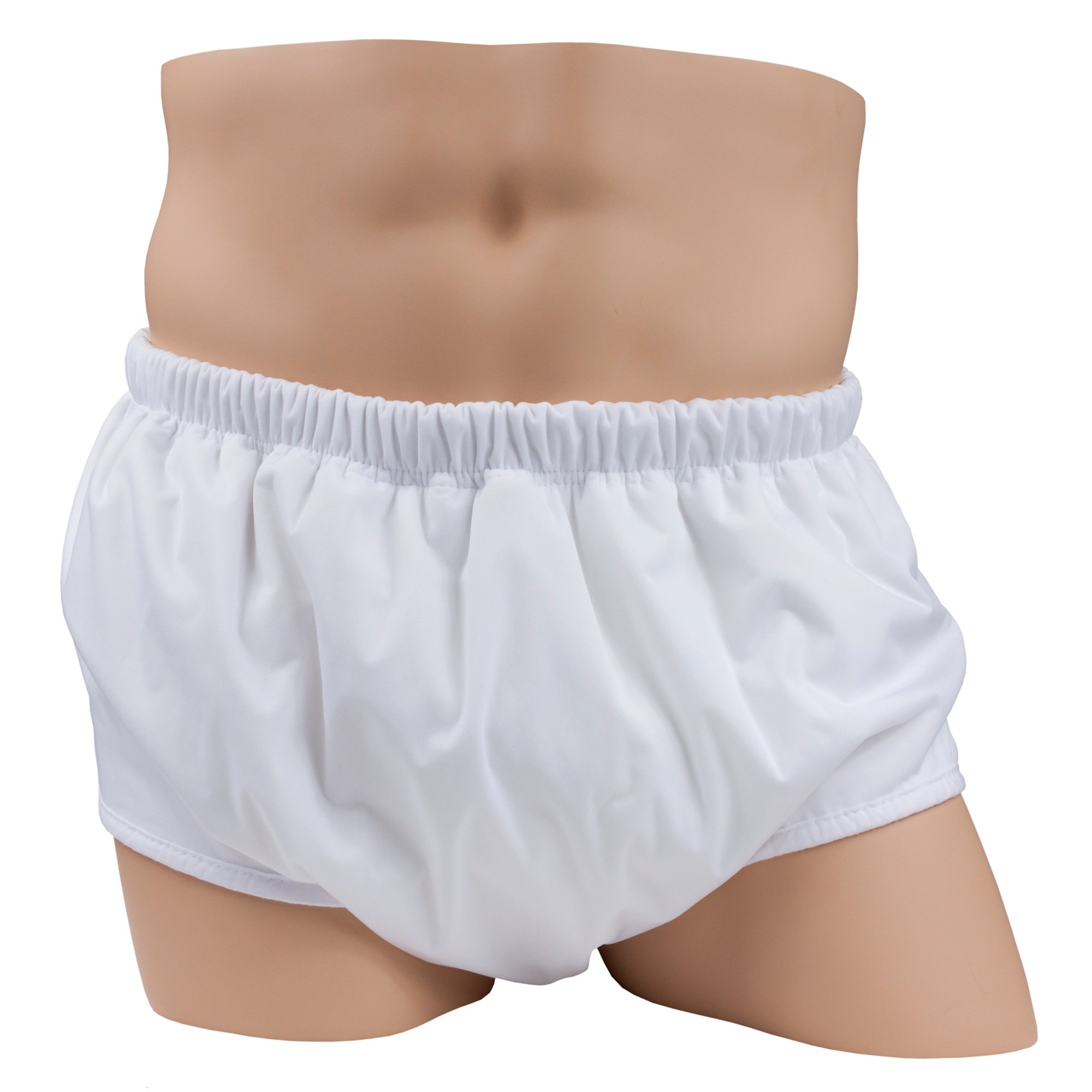 Adult All in One Pull-On Cloth Diaper by LeakMaster - Sewn-On Waterproof Outer Layer. 8 Total Interior Layers of Absorbency. Secure Incontinence Protection. (2X-Large 44-52-Inch Waist)