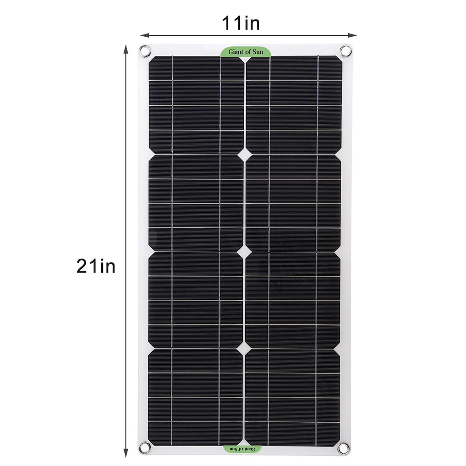 250w 500w Portable Monocrystalline Solar Panel with 10a/20a/30a Controller, Dual USB, Can Be Used for 12v/24v Battery Charging, Waterproof and Dustproof,500W-30Acontroller