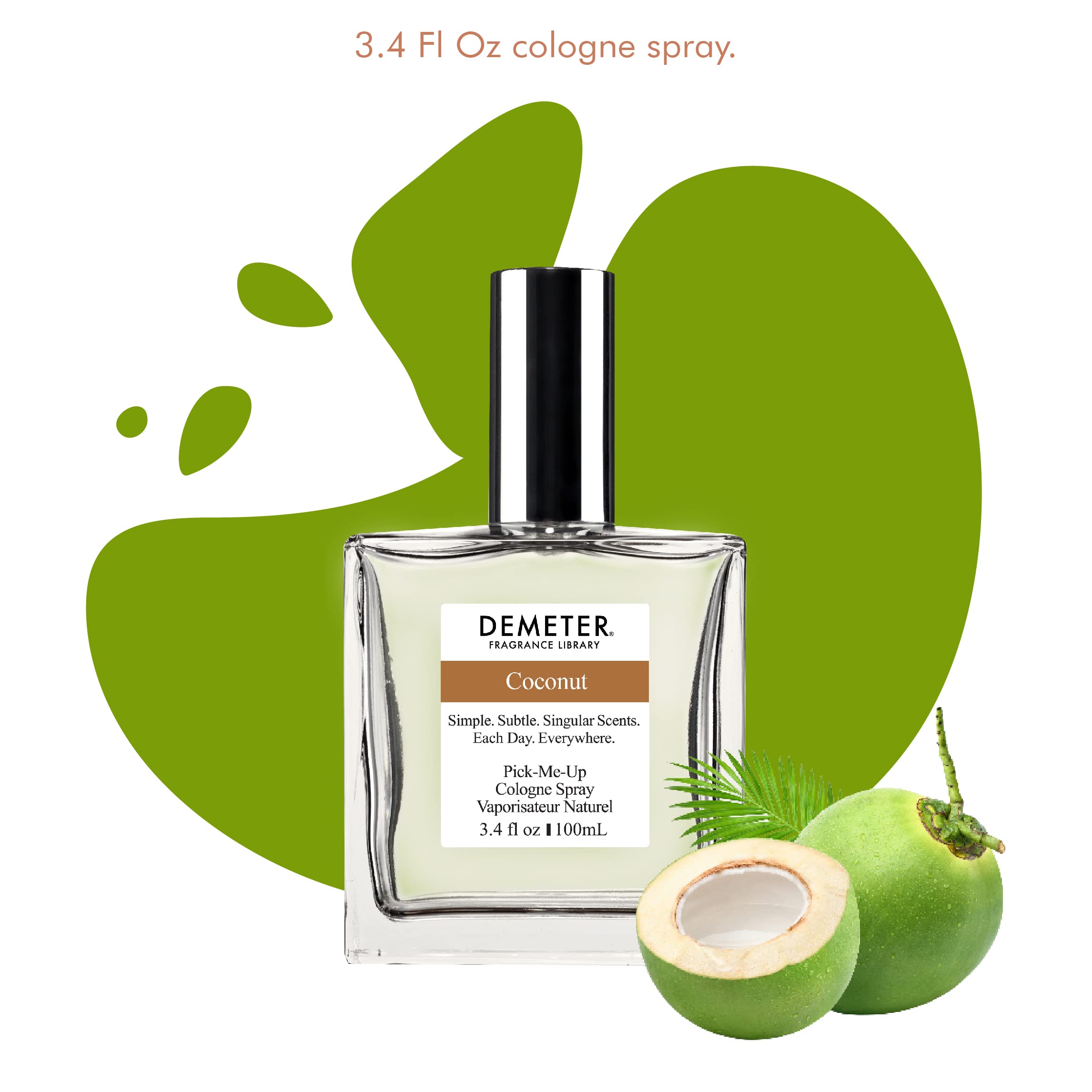 DEMETER Fragrance Library 3.4 oz Cologne Spray - Coconut