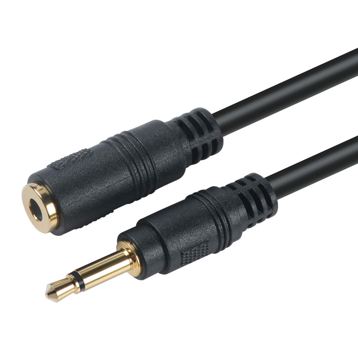 3.5mm Mono Extension 6FT - 12V Trigger, IR Infrared Sensor Receiver Extension Extender, 3.5mm 1/8" TS Monaural Mini Mono Audio Plug Jack Connector Male to Female Cable Wire Cord (6FT)