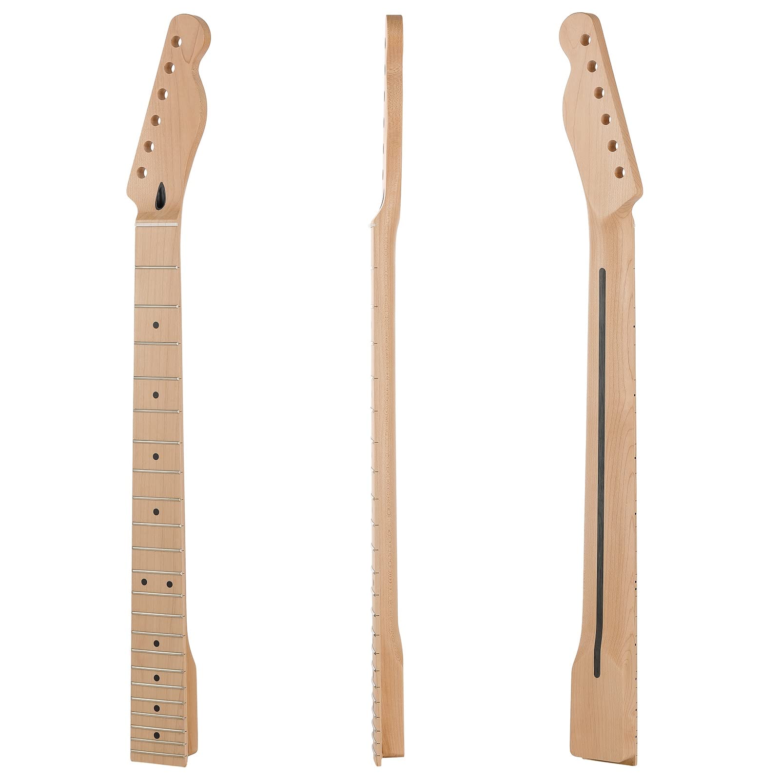 22 Fret Maple Fretboard Guitar Neck for TL Style Guitar DIY Parts Replacement