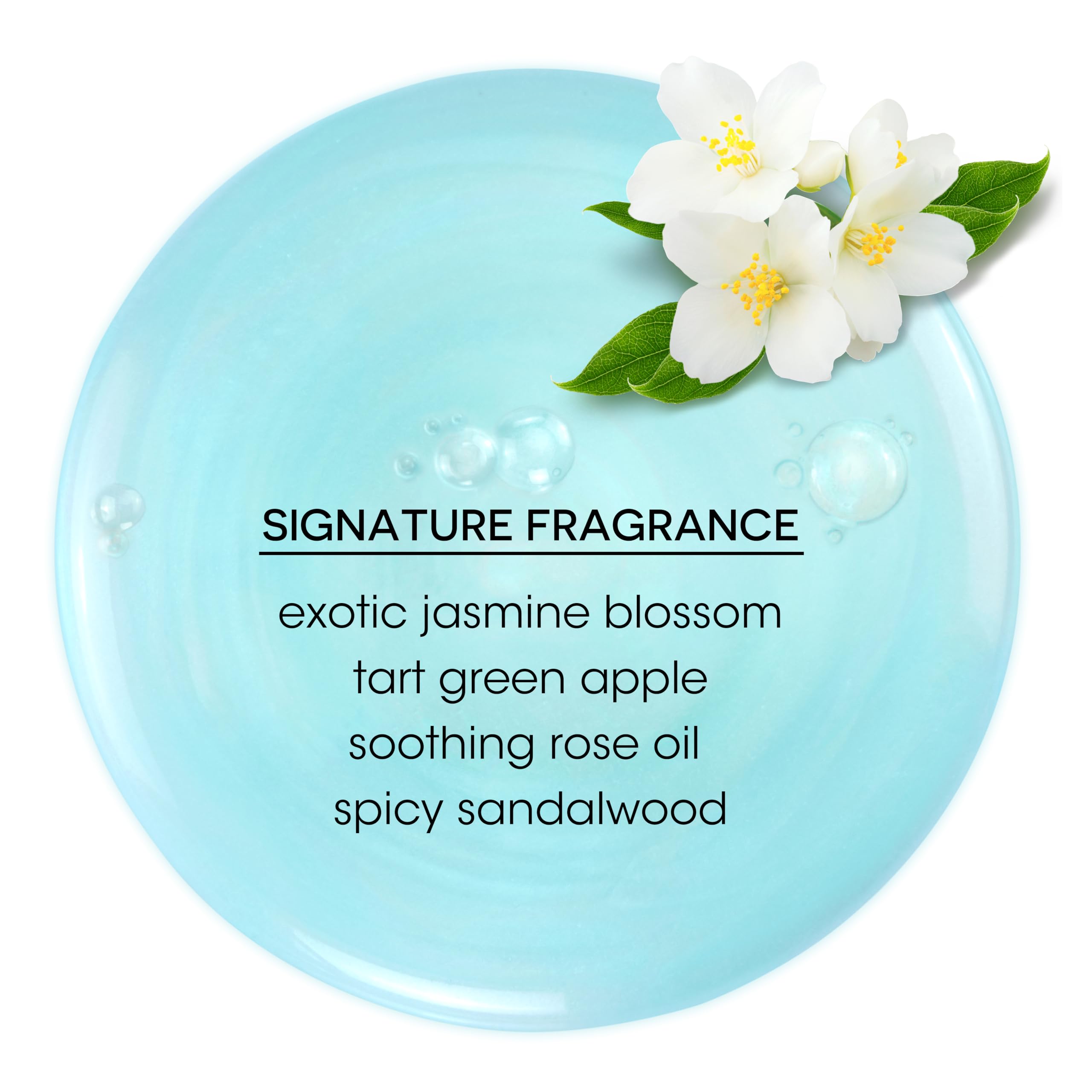 Bain de Terre Jasmine Moisturizing Shampoo, Luxurious Hydration for Dry Hair with Argan & Monoi Oils, Paraben-Free, Color-Safe, Vegan, 33.8 Fl Oz