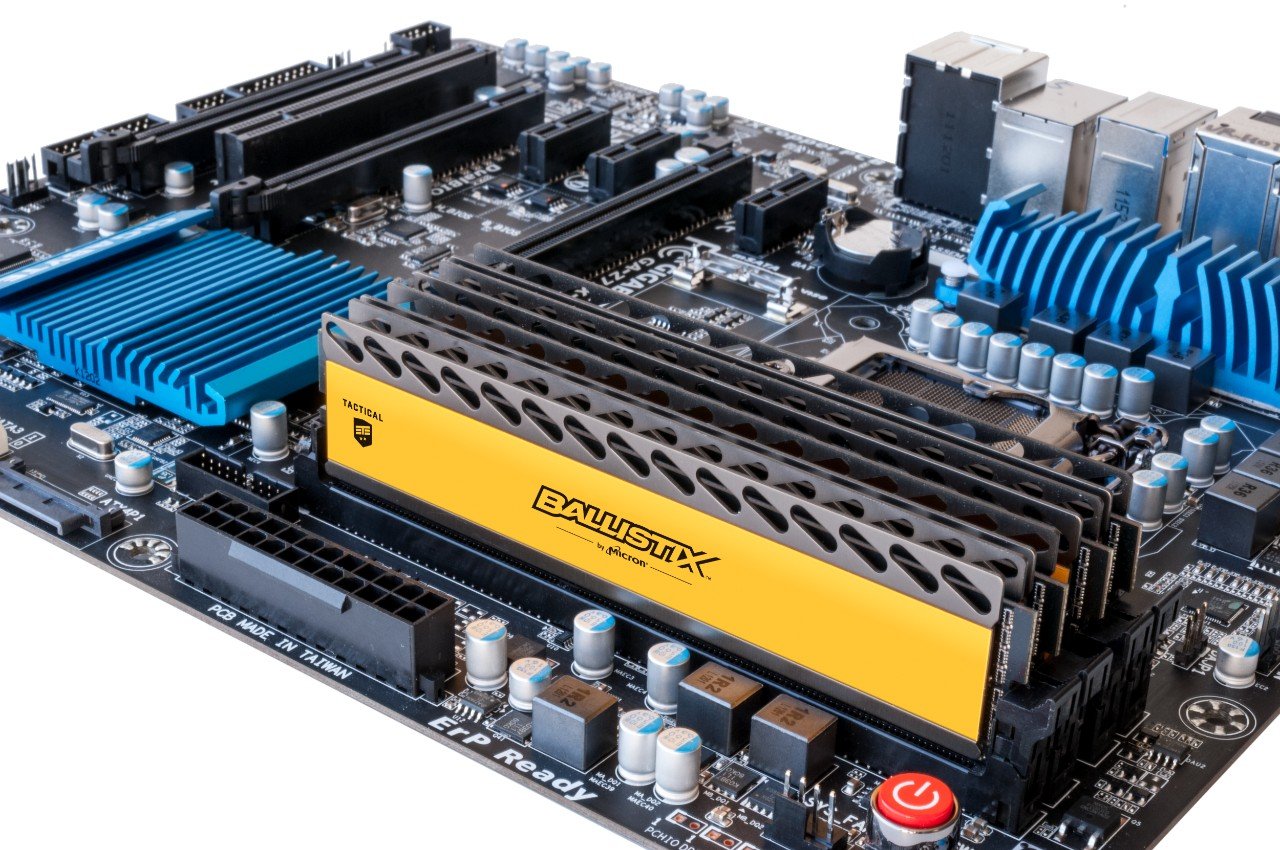 Ballistix Tactical 16GB Kit (8GBx2) DDR3 1600 MT/s (PC3-12800) UDIMM 240-Pin Memory - BLT2KIT8G3D1608DT1TX0