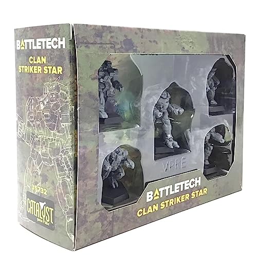 BattleTech Mini Force Pack: Clan Striker Star