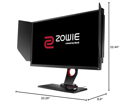 BenQ ZOWIE XL2546 24.5 Inch 240Hz Gaming Monitor | 1080P 1ms | Dynamic Accuracy & Black eQualizer for Competitive Edge | S-Switch for custom Display Profiles | Shield