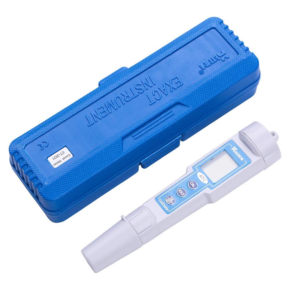 ShiSyan Y-LKUN Water Quality Meter Portable CT3031 Pen Type Digital Waterproof Conductivity Meter Conductance Pen Water Quality Tester Moisture Meter