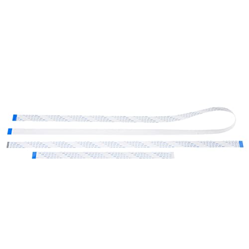 3-Pack of FFC Ribbon Flat Cables for R aspberry Pi Module and Camera: 15 Pins, Lengths of 30cm, 50cm, and 100cm