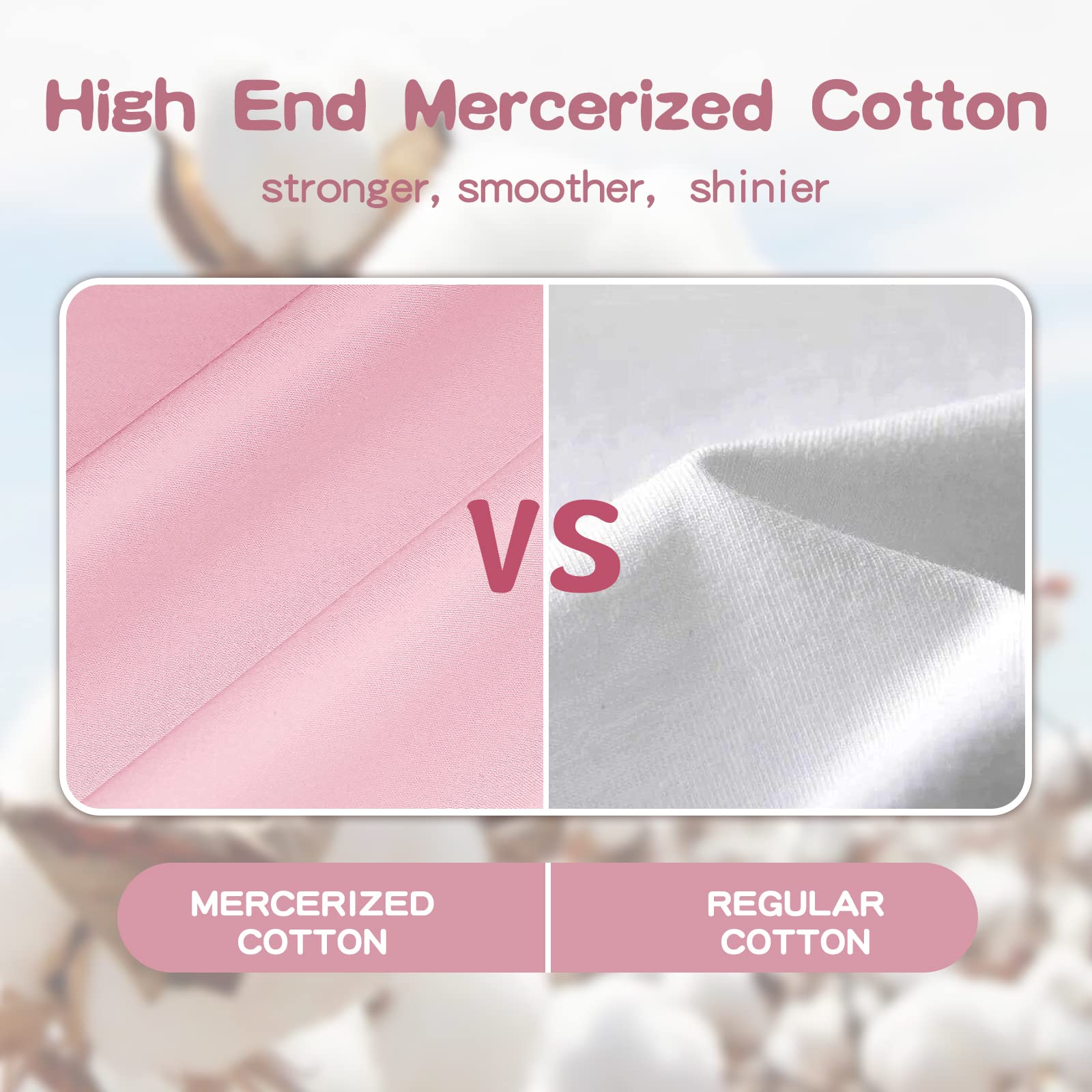 Organic Cotton Toddler Pillowcase 2 Pack, 14 x 20 Travel Pillow Case Cover for Babies, Kids, Boys and Girls, Soft and Breathable Small Pillow Cases with Envelope Closure, Pink