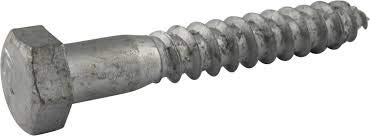 FASTENER DEPOT 1/2inches x 6inches Hot Dipped Galvanized Lag Screws, Grade A, Quantity 25- by Fastener Depot, LLC