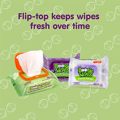 Boogie Wipes Wet Wipes for Baby and Kids, HSA/FSA Eligible, Chamomile and Vitamin E, White, Fresh Scent, 180 Count