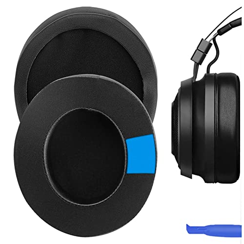 Geekria Sport Cooling-Gel Replacement Ear Pads for Razer Nari Ultimate, Nari Essential, Kraken Kitty, Kraken Tournament Edition Headphones Ear Cushions, Headset Earpads, Ear Cups (Black)