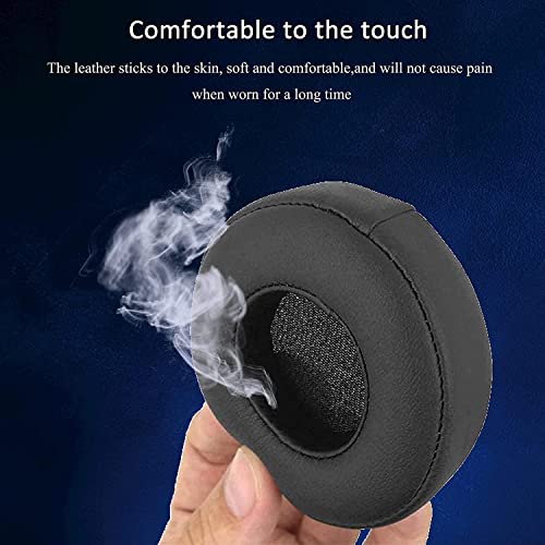 Adhiper Ear Pads Replacement Mixr Earpads Protein PU Leather Ear Cushion is Compatible with Mixr On-Ear Headphones (Black)