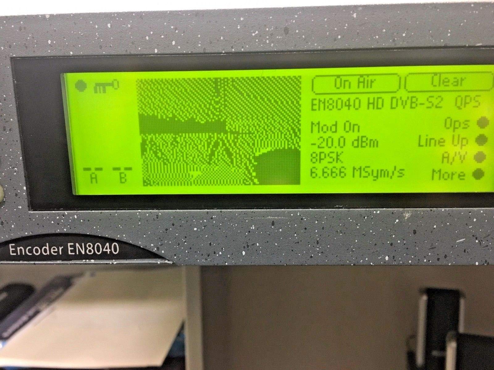 Tandberg EN8040 Evolution 5000 MPEG-2/4 HD SDI Encoder DVB-S2 IF-Band Output