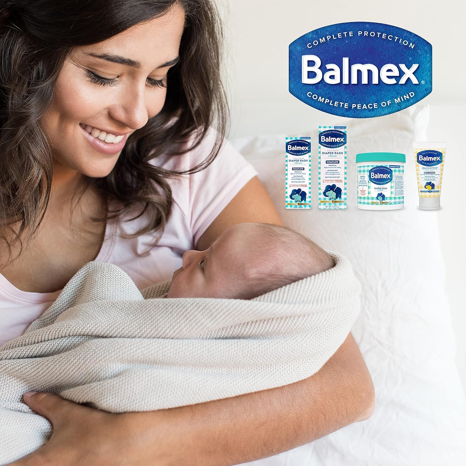 Balmex Extra Protective Clear Ointment, 3.5 fl oz (100 ml)