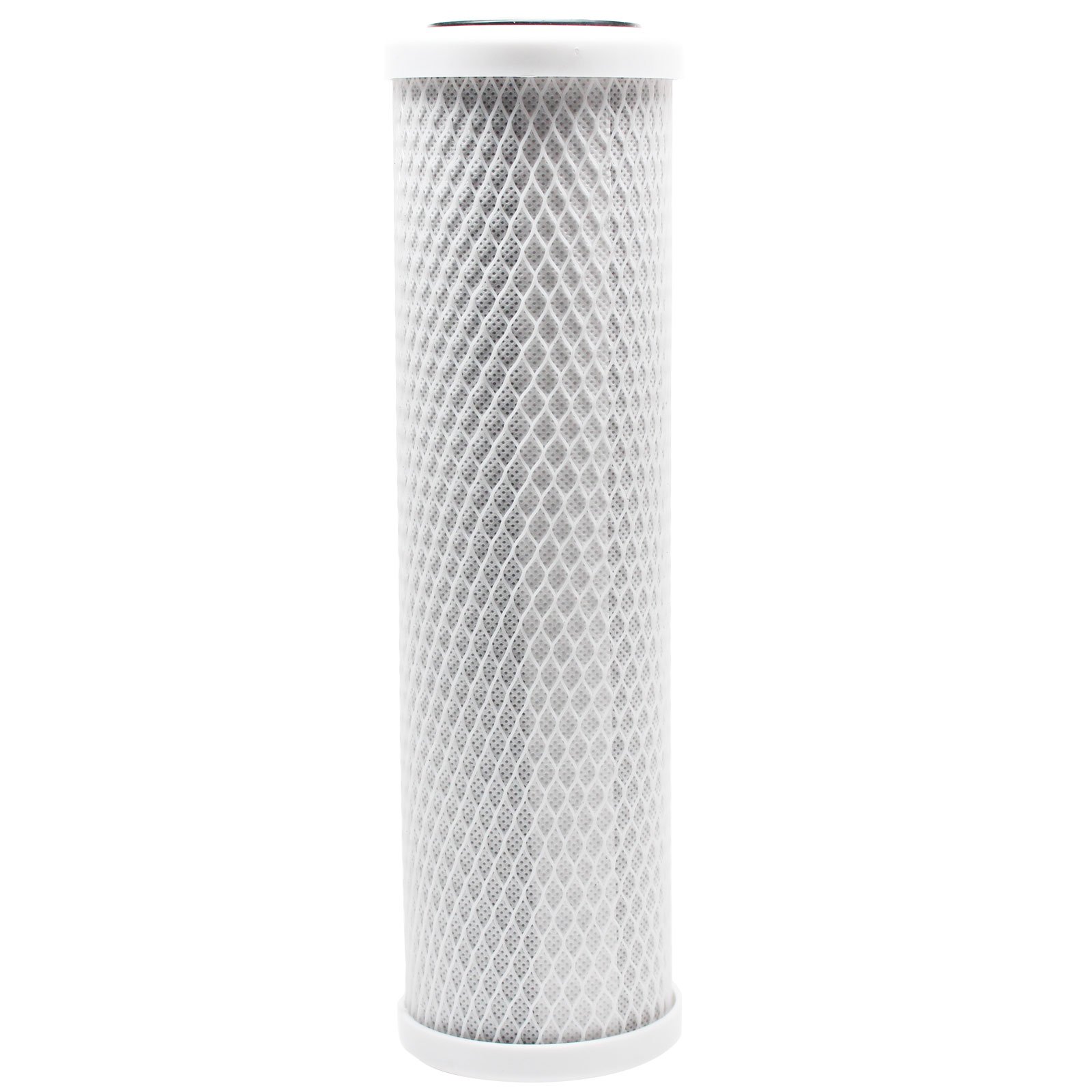 4-Pack Replacement for Compatible with Bulk Reef Supply 209122 Activated Carbon Block Filter - Universal 10 inch Filter Compatible with Bulk Reef Supply BRS Value to Universal Upgrade Kit