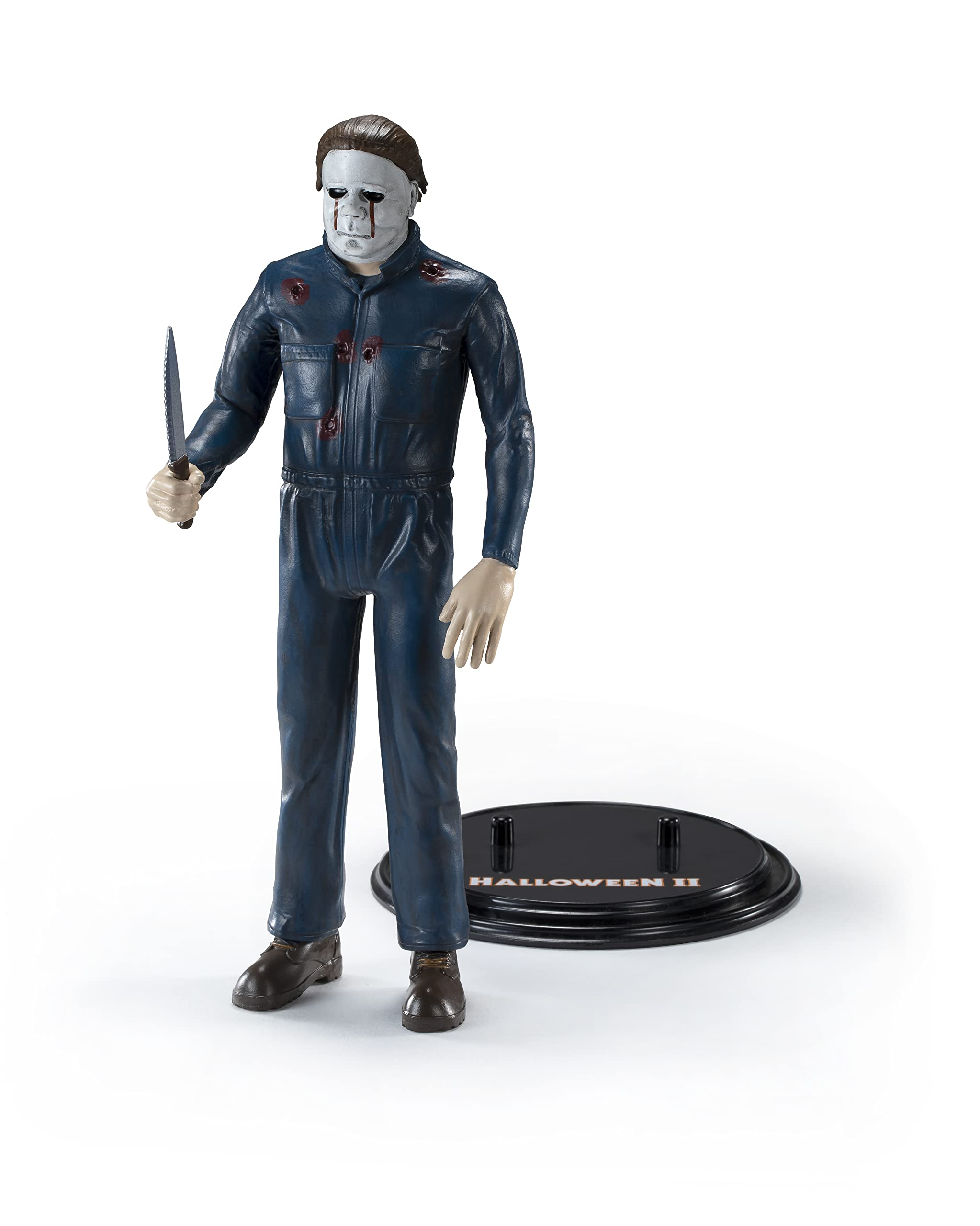 BendyFigs The Noble Collection Halloween II Michael Myers