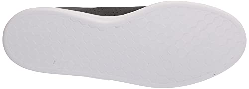 adidas Men's Advantage Racquetball Shoe, Black/Black/Grey, 10