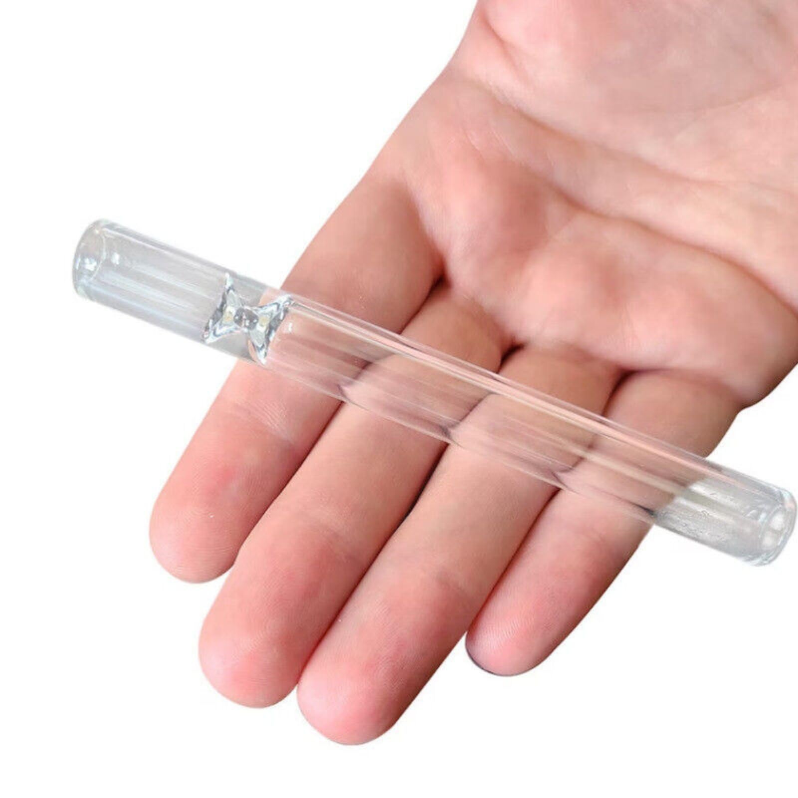 5 Pcs Transparent Glass Tube Test - Science and Lab Experiments 1.2cmx10.5cm Tubes