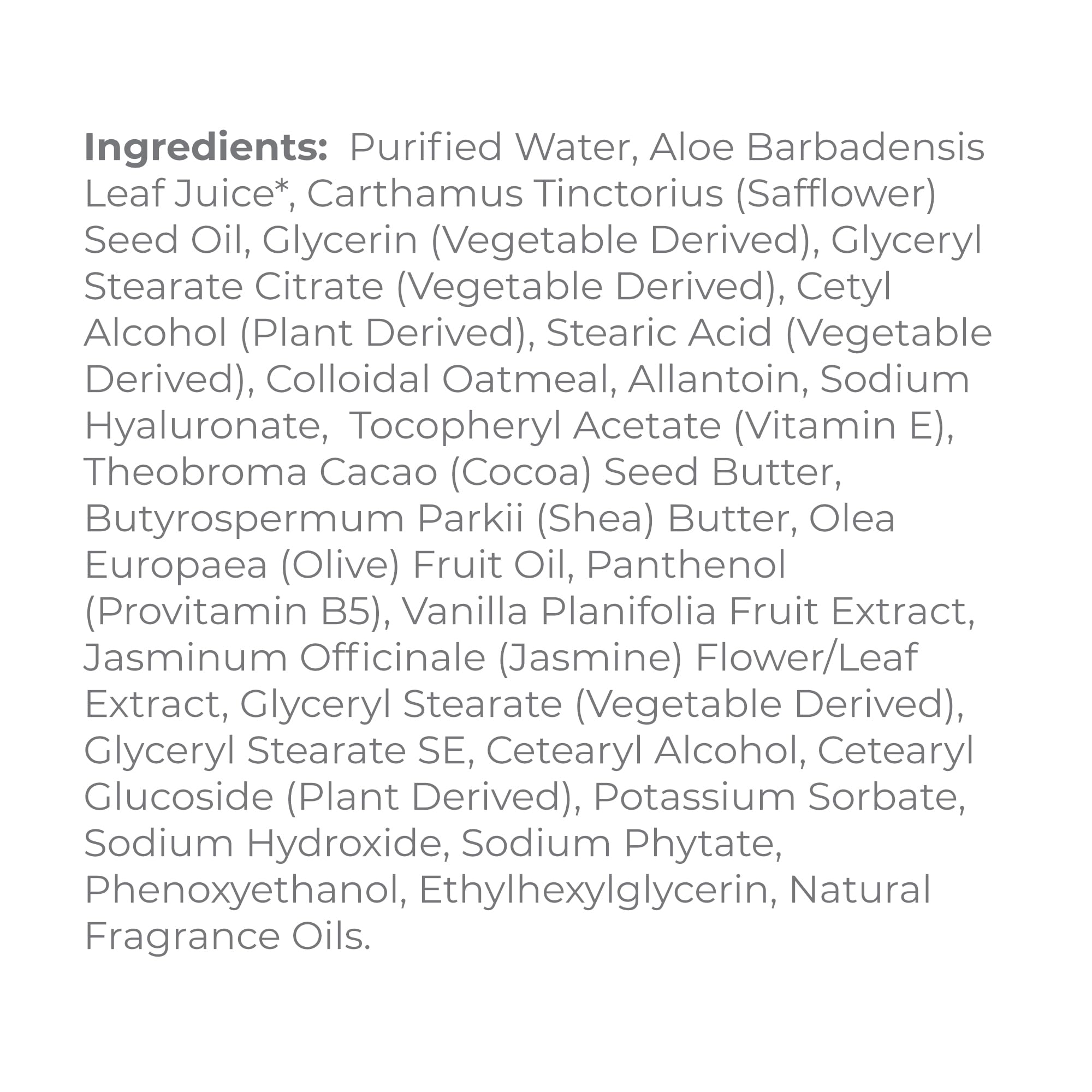 Derma E Jasmine and Vanilla Ultra Moisturizing Shea Body Lotion β Vegan Hyaluronic Acid and Vitamin E Moisturizer for Dry Skin β Cruelty Free Moisturizing Cream, 8 oz