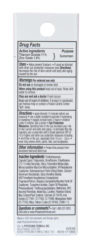 Physicians Formula Natural Defense Blush Multi Stick Makeup Sheer, Soft Pink, For Cheeks, Eyes And Lips