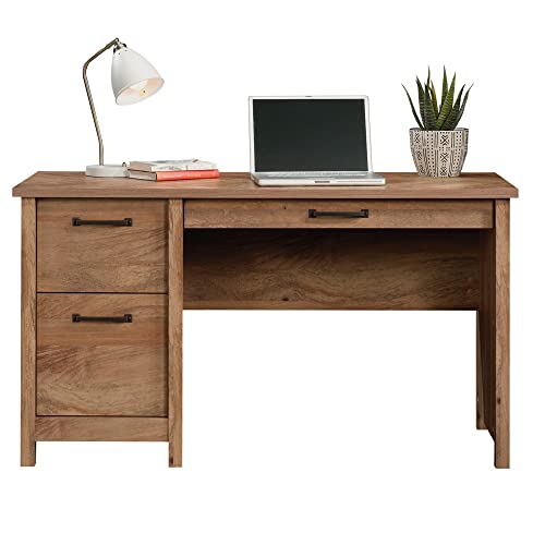 SauderĀ® Cannery Bridge 53"W Computer Desk, Sindoori Mango