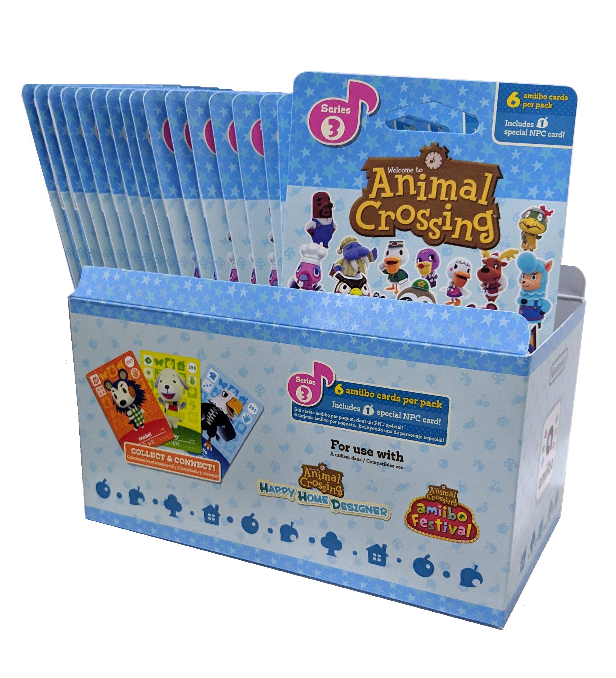 Animal Crossing Amiibo Cards Series 1 2 3 4 Set Bundle (72 Packs) (6 Cards Per Pack / 456 Cards)