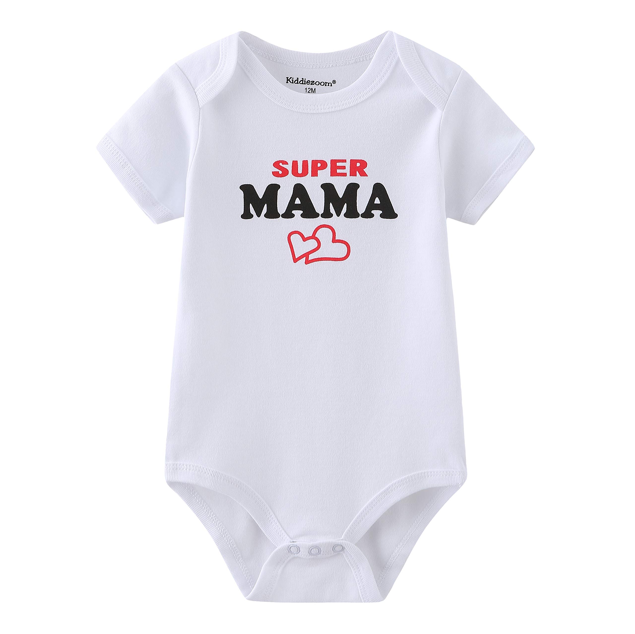 Kiddiezoom Baby Layette Set Baby Boys' 9-Piece Bodysuits Pants Set Toddler Girl Boy Unisex Baby Gift Sets