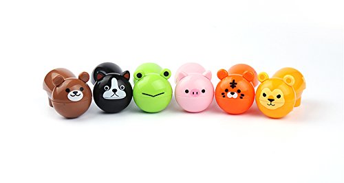 Cute Zoo Animal Chip Bag Clips β 3 Pc Pack β Durable Plastic Clip for Keeping Food Fresh, Organize Kitchen and Office β Perfect for Snacks, Travel & Super Adorable (Frog, Lion, Tiger)