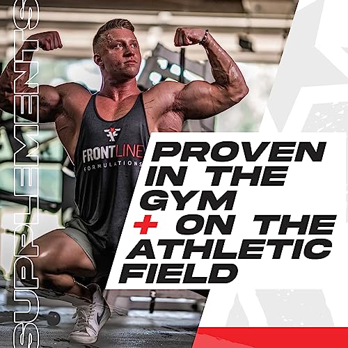 FRONTLINE FORMULATIONS Isolean, 100% Whey Protein Isolate, Fast Absorption, Iso Lean, Low Sugar, Maximize Recovery, 25 Grams Per Serving, Veteren Owned and Operated (28 Servings, Vanilla Bean)