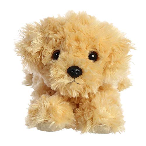 Aurora® Adorable Mini Flopsie™ Ginny Goldendoodle™ Stuffed Animal - Playful Ease - Timeless Companions - Gold 8 Inches