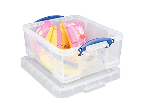 Really Useful Box 17 Liter Snap Lid Storage Bin