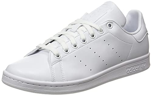 adidas Originals Men's Stan Smith Gymnastics Shoe, FTWR White FTWR White Core Black, 6.5