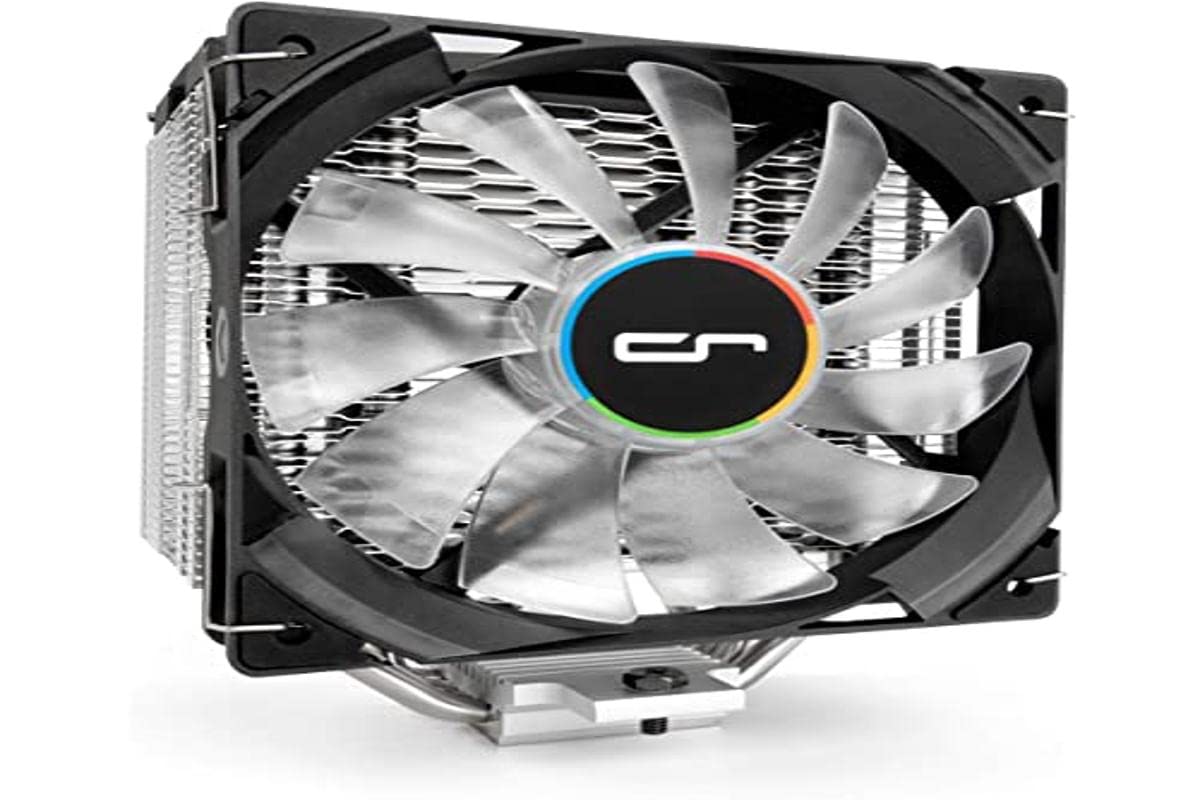 be quiet! Cryorig CR-H7QLA H7 Quad Lumi Single Tower Heat Sink with 120 mm Fan and System of Lumi RGB