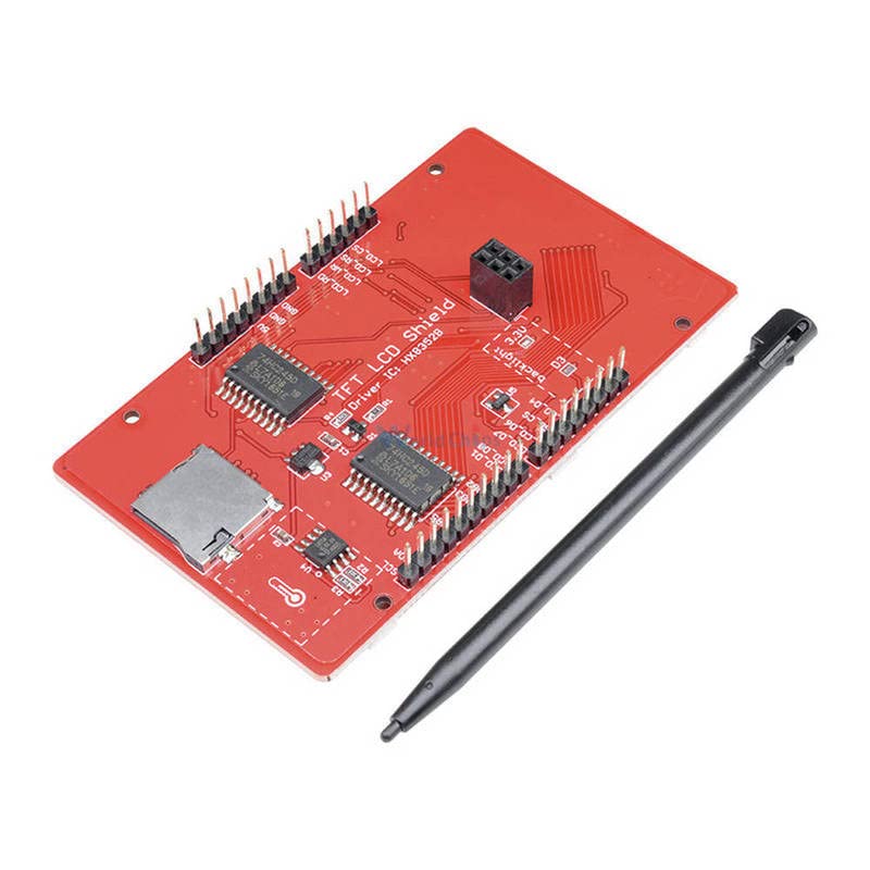 3.2" 3.2 inch 240X400 TFT LCD Touch Screen Expansion Shield LED Display Module 5V / 3.3V with Touch Pen for Arduino