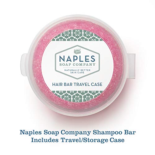 Naples Soap Company Solid Shampoo Bar for All Hair Types – Eco-Friendly, Free of Parabens, Alcohol, Pthalates – Handmade, pH Balanced, Hydrating Haircare, Lasts 50-75 Uses – Sunkissed, 1.75 oz