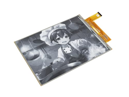 Waveshare 10.3inch Flexible E-Ink Raw Display Compatible with Raspberry Pi 4B/3B+/3B/2B/B+/A+/Zero/Zero W/WH/Zero 2W Series Boards 1872×1404 Resolution Supports Partial Refresh