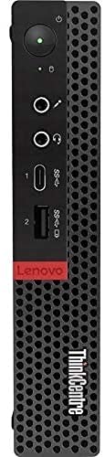 Lenovo ThinkCentre M720q 10T700CNUS Desktop Computer - Core i5 i5-9400T - 8 GB RAM - 256 GB SSD - Tiny - Black - Windows 10 Pro 64-bit - Intel UHD Graphics 630 - English Keyboard - Wireless LAN - Blue