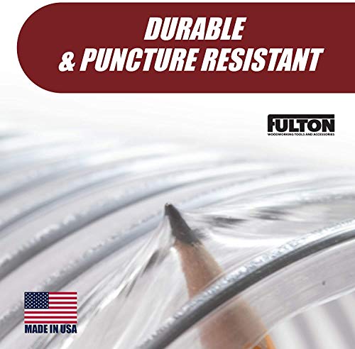 4" x 10' (4 inch diameter by 10 feet long) Ultra Flex Clear Vue Heavy Duty PVC Dust Debris and Fume Collection Hose MADE IN USA!