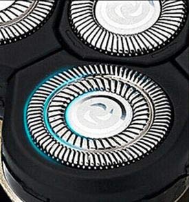 Premium Replacement 5 Blades System Shaving Heads Fit for Bald Shavers for Men
