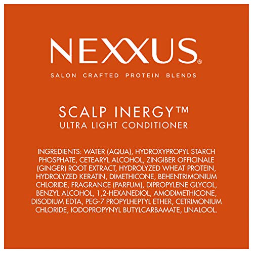 Nexxus Scalp Inergy Ultra-Light Conditioner For Volume, Lightweight Clarifying 8.5 Oz