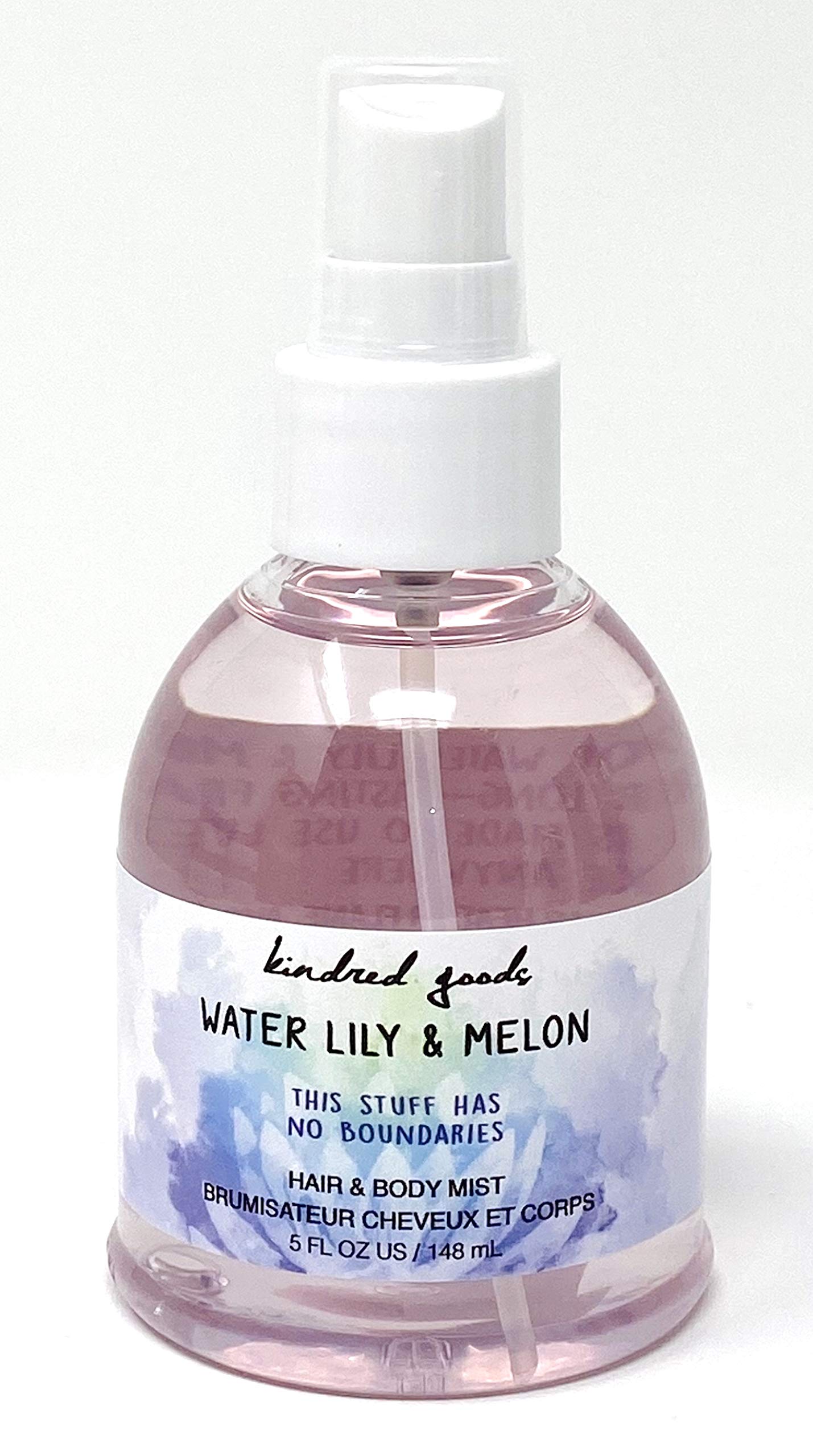 Kindred Goods Water Lily & Melon Hair & Body Mist Spray 5 Fl Oz
