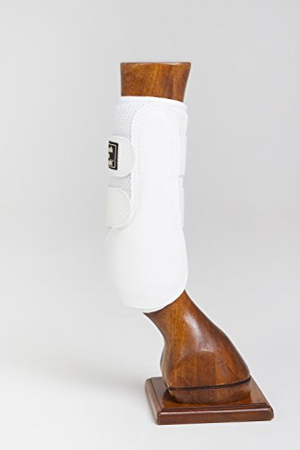 Back on Track Splint Brush Boot Size Small White Pair (Medium, White)