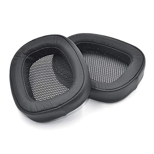 G433 Ear Pads Replacement Ear Cushion Compatible with Logitech G433 G233 G-pro Headphones (Black pu)