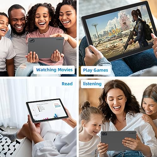 2023 πππ ππ§ππ«π¨π’π ππ Tablet-10.1 Inch Gaming Tablet with 13MP Dual Camera,MTK8183 Octa-Core 2.0Ghz Processor,6000mAh Battery Capacity,8GB RAM+256GB ROM,2.4+5G Dual Band WiFi+Bluetooth 5.0