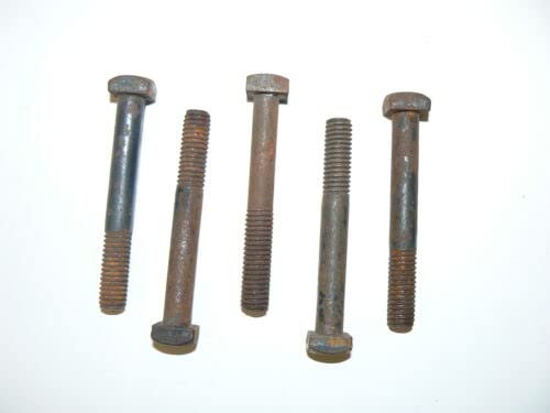 3/8"-16 x 2 3/4" Square Head Machine Bolt - Plain Steel Finish - Lot of 50 Pcs. HQ